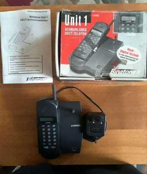 Телефон радио-Binatone, приварной из Финляндии с п