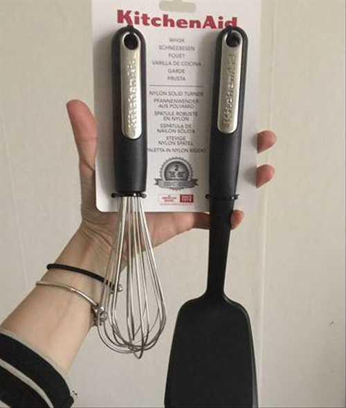 Набор Kitchen Aid венчик с лопаткой