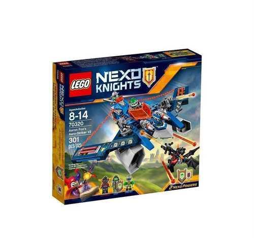 Lego 70320 Nexo knights, аэро арбалет Аарона