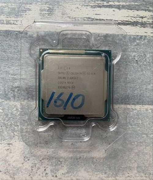 Intel celeron G1610