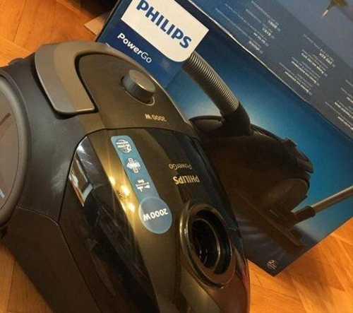 Новый Мешковый пылесос Philips PowerGo FC8294