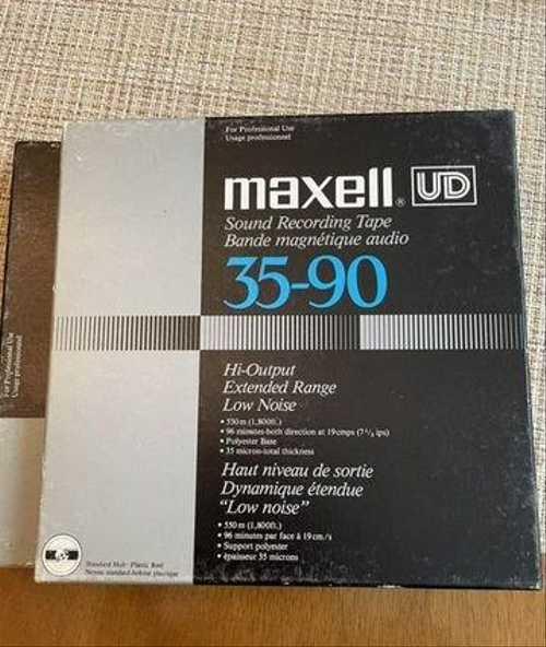 Катушки с записями Maxell UD 35-90