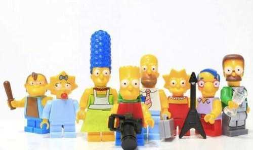 Симпсоны Минифигурки Simpsons Minifigures