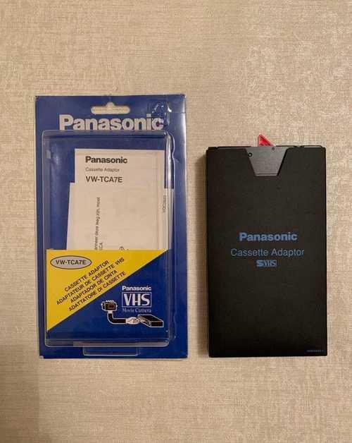 Кассетный адаптер Panasonic vw-tca7e