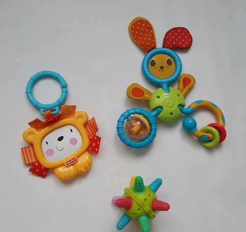 Погремушки Tiny Love, Fisher Price, HappyBaby