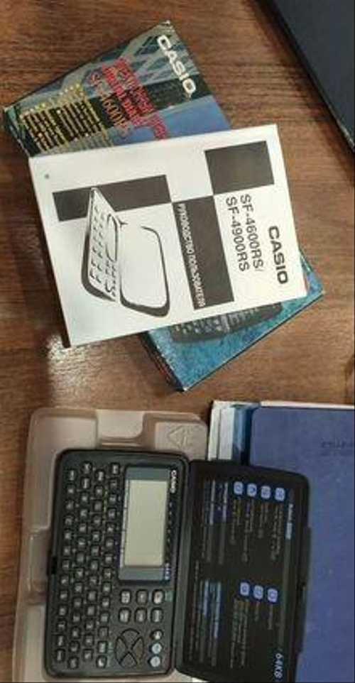 Электронный дневник Casio sf-4600rs