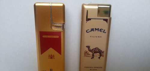 Зажигалки Marlboro и Camel