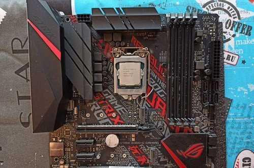Материнская плата asus ROG strix B360-G gaming