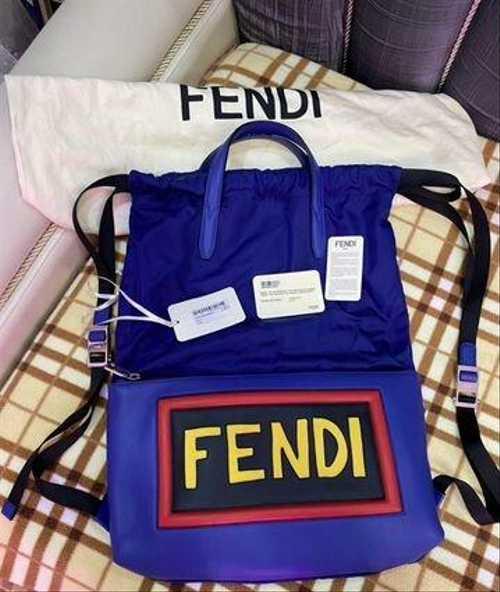 Сумка мешок рюкзак шоппер Fendi