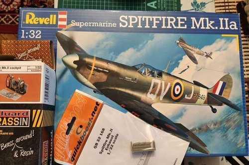 Сборная модель самолета Spitfire Mk. IIa 1/32