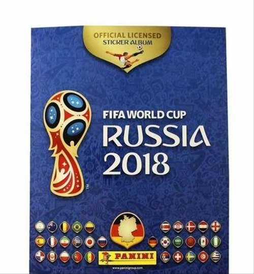 Наклейки panini fifa world CUP Russia 2018