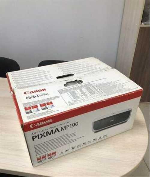 Струйный мфу Canon Pixma MP190