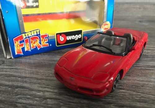 1/43, Chevrolet Corvette Convertible, Bburago Итал