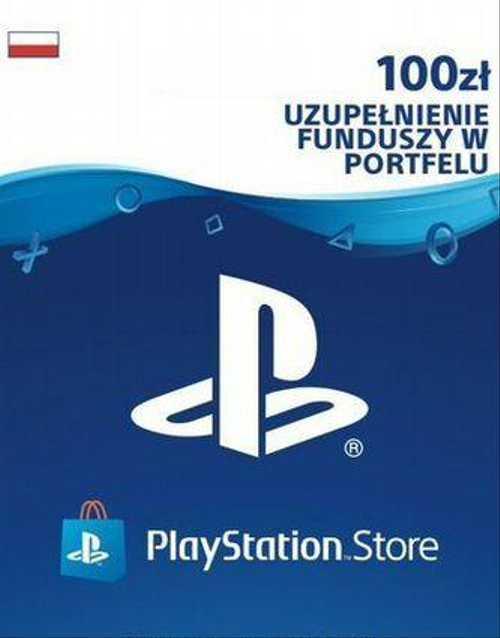 Карты пополнения PSN и PS+ Польша Poland