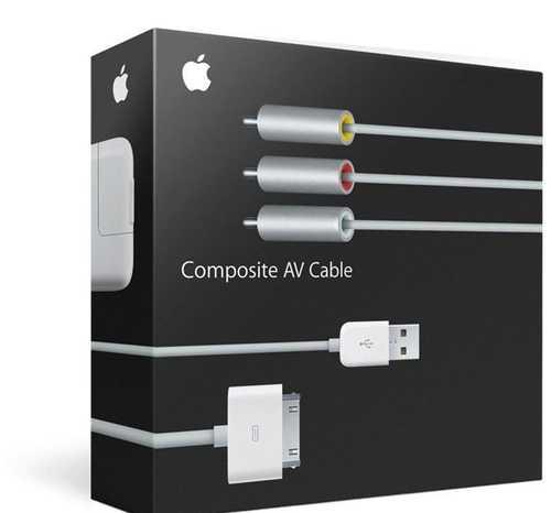 Composite av cable iPhone. Переходник под тв