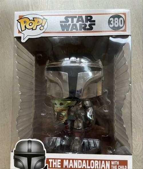 Funko pop Mandalorian witch the child