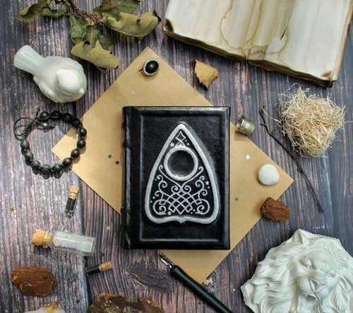 Блокнот "Ouija", книга заклинаний, гримуар