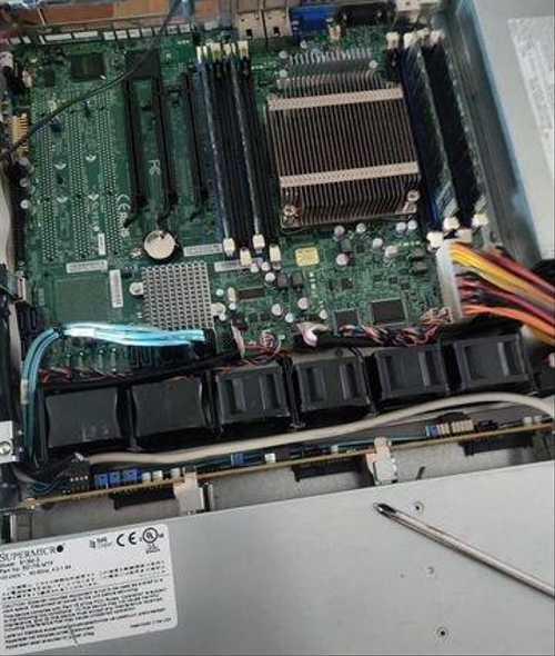 Сервер Supermicro 2011 X9SRI-F/E5-2670/128GB/4x1TB