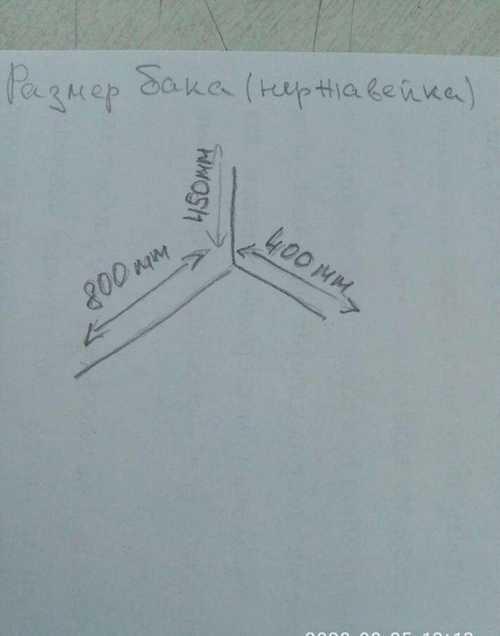 Бак нержавейка