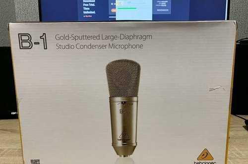 Студийный конденсаторный микрофон behringer B-1