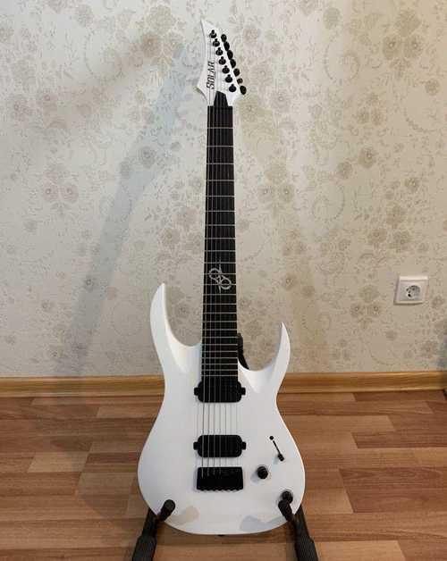 Семиструнная электрогитара Solar Guitars A2.7WHM