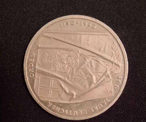 Юбилейная монета 10 марок германия 1990 год