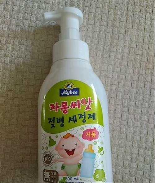 Мытья детских бутылочек. Японская пенка для мытья детских бутылочек фото. Spell детское мыло 500мл. MYBEE.