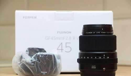 Fujifilm GF 45mm f/2.8 R WR как новый