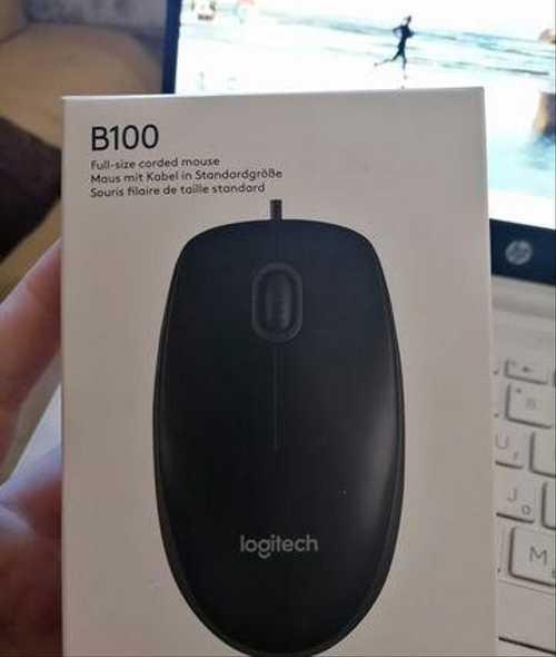 Мышь Logitech B100 новая | Festima.Ru – частные объявления