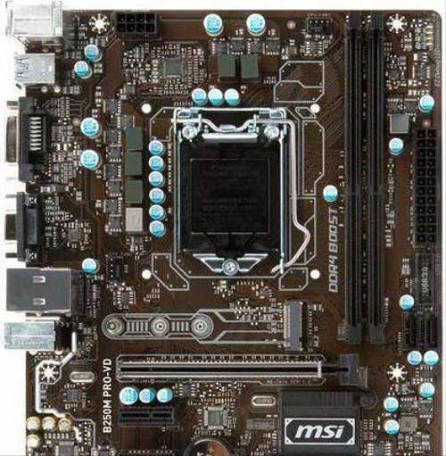 MSI B250M PRO-VD Soc-1151 Intel B250 2xDDR4 mATX
