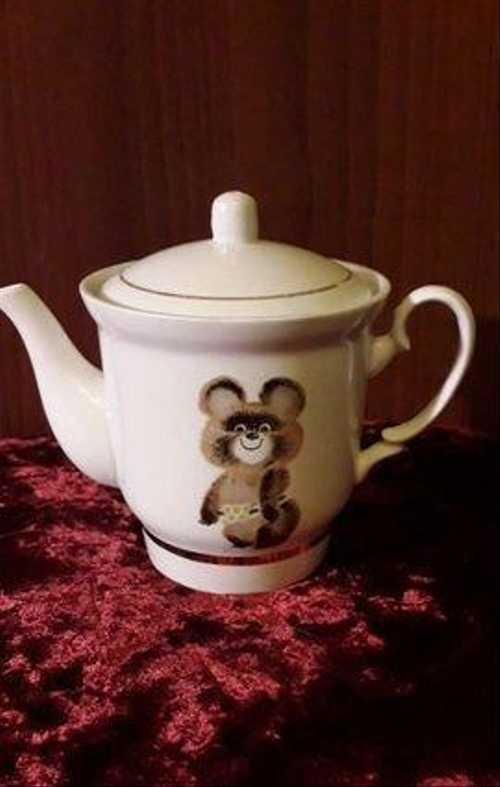 Заварочный чайник олимпийский мишка