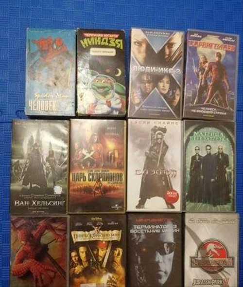 Лицензионные VHS видеокассеты