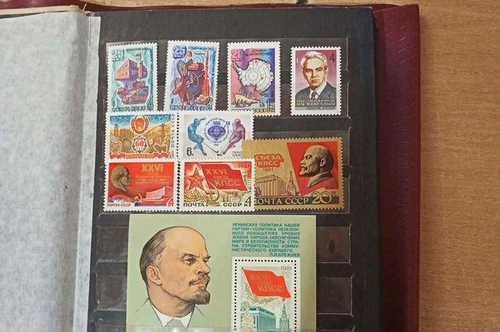 Годовой набор марок 1981 год