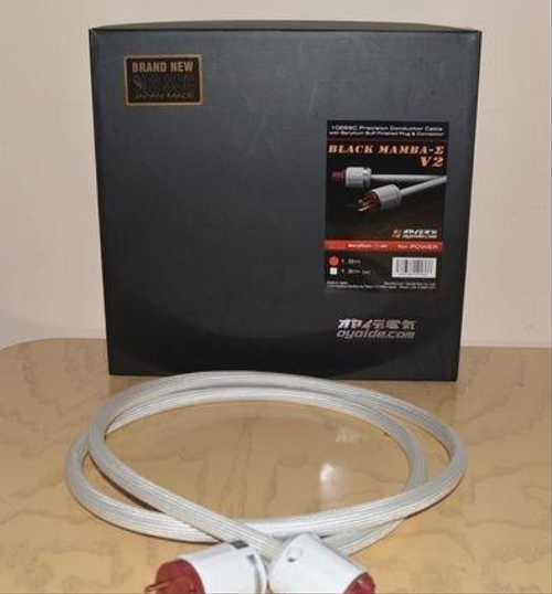 Силовой кабель Oyaide Black Mamba V2