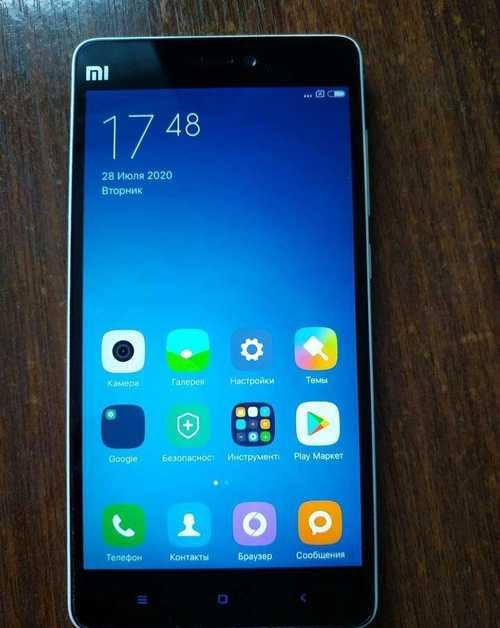 Телефон Xiaomi Mi4c 32гб белый