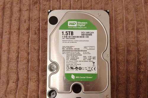 Жесткий диск WD Green 1.5 Tb