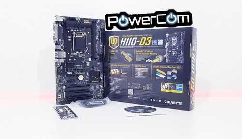 Материнская плата gigabyte GA-H110-D3