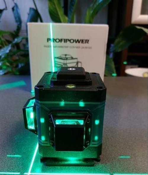 Лазерный нивелир 3D Profipower новый