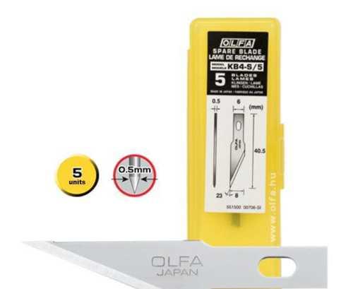 Лезвия olfa лопаточные для ножа AK-4