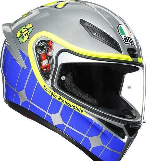 Шлем интеграл K1 AGV TOP/ rossi mugello 2015/ ML