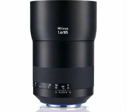 Carl Zeiss Milvus 85mm f1.4 Canon