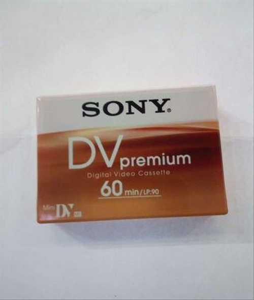 Кассета sony mini DV premium 60min (DVM60PR4)