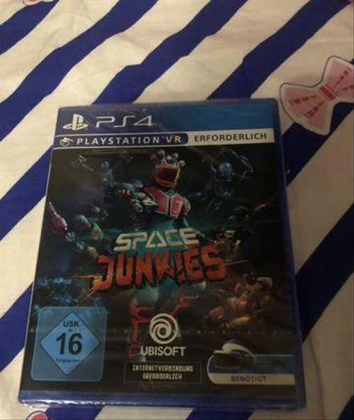 Игра для приставки ps4 Space junkies vr