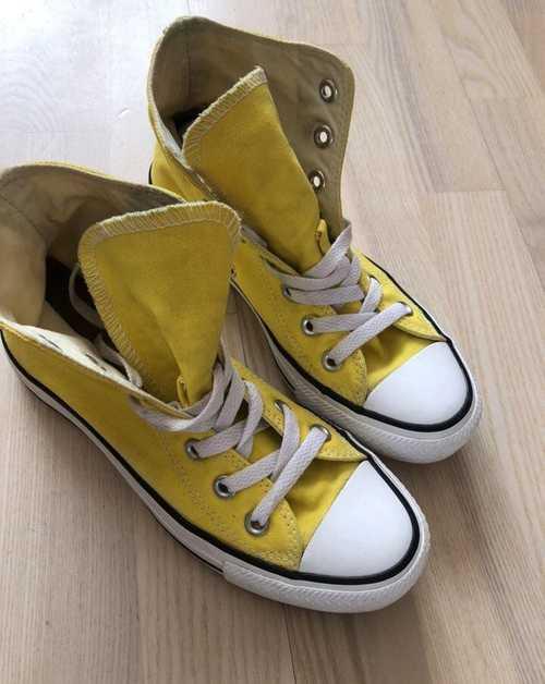 Кеды Converse желтые