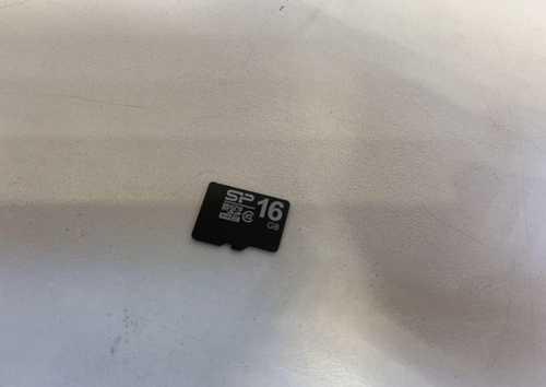 Flash-накопители SP micro sd hc 16gb