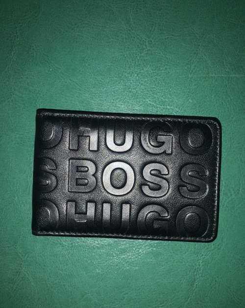 Визитница / кошелёк Hugo Boss оригинал б/у