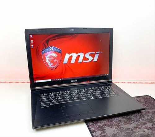 Игровой ноутбук MSI Экран 17''/I7/GTX/озу16