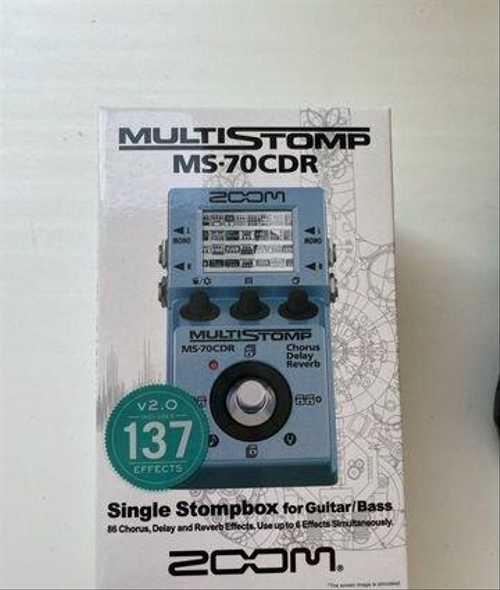 Zoom MS-70CDR (MS70CDR) Multistomp