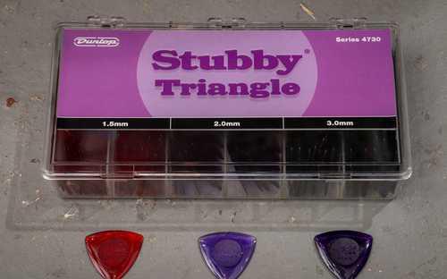 Dunlop Stubby Triangle Медиаторы