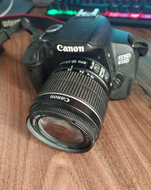 Зеркальный фотоаппарат Canon D650